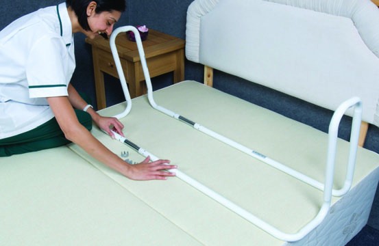 Adjustable Telescopic Width Bed Stick / Handrail.